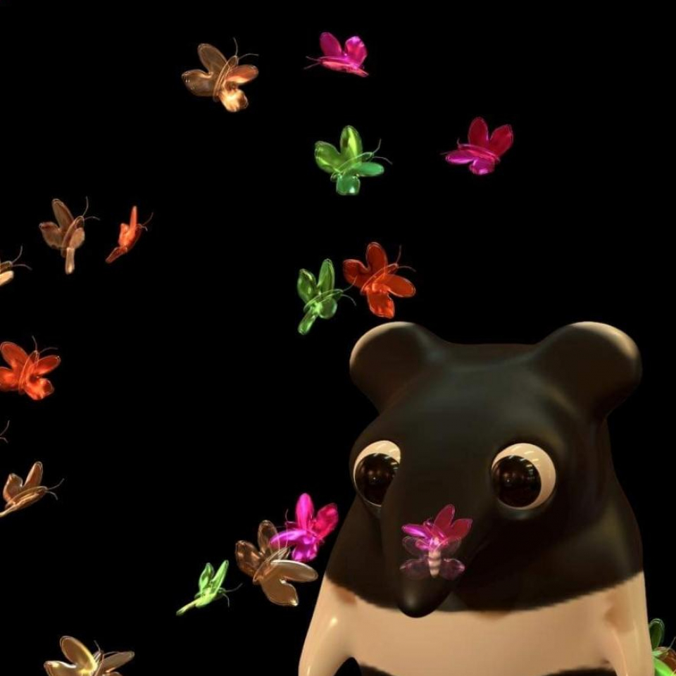 2D cat # 3D版 魔幻蝴蝶 | OurSong